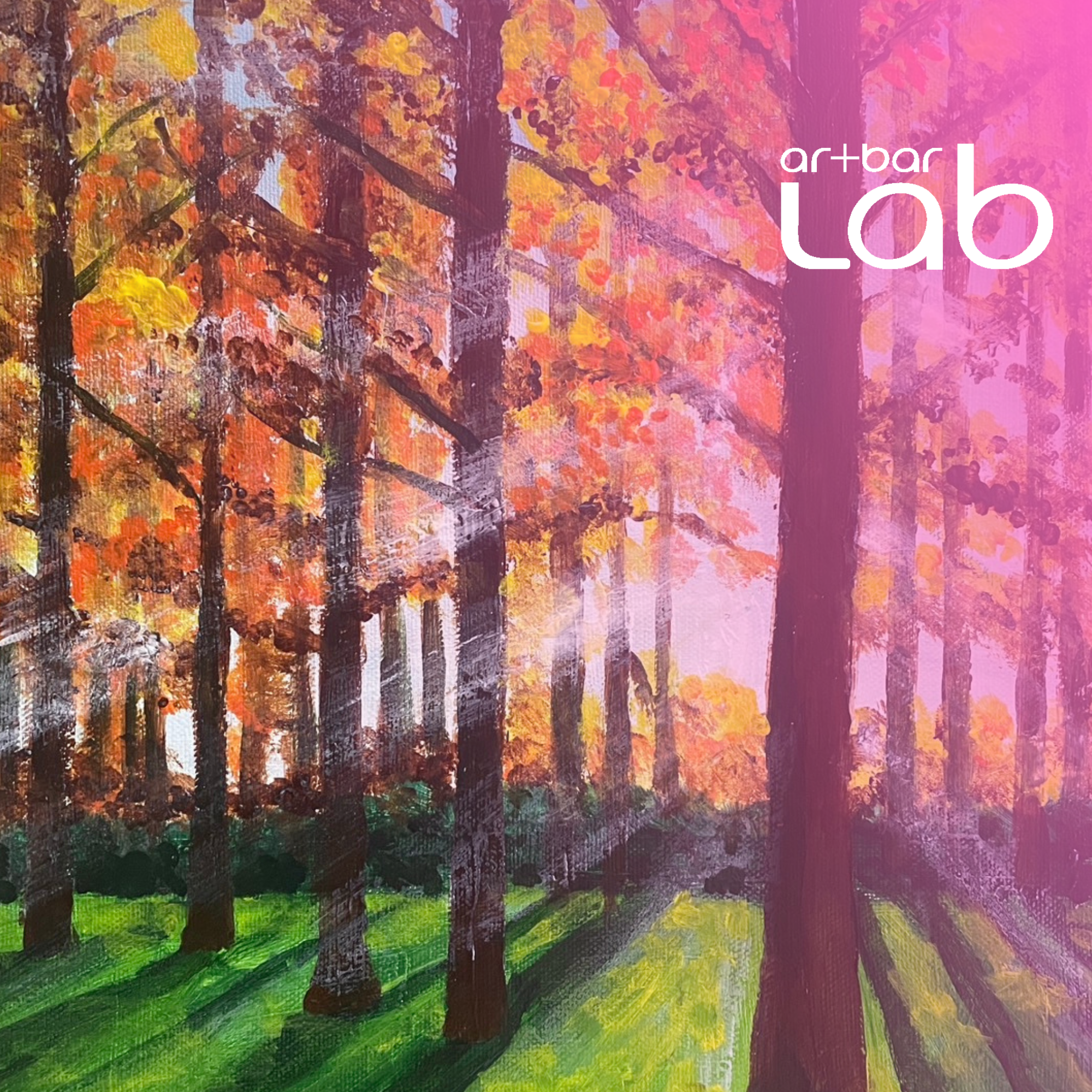 ARTBAR LAB UENO – 秋の森の一筋の光 Ray of light in Autumn Forest – Artbar Tokyo ...