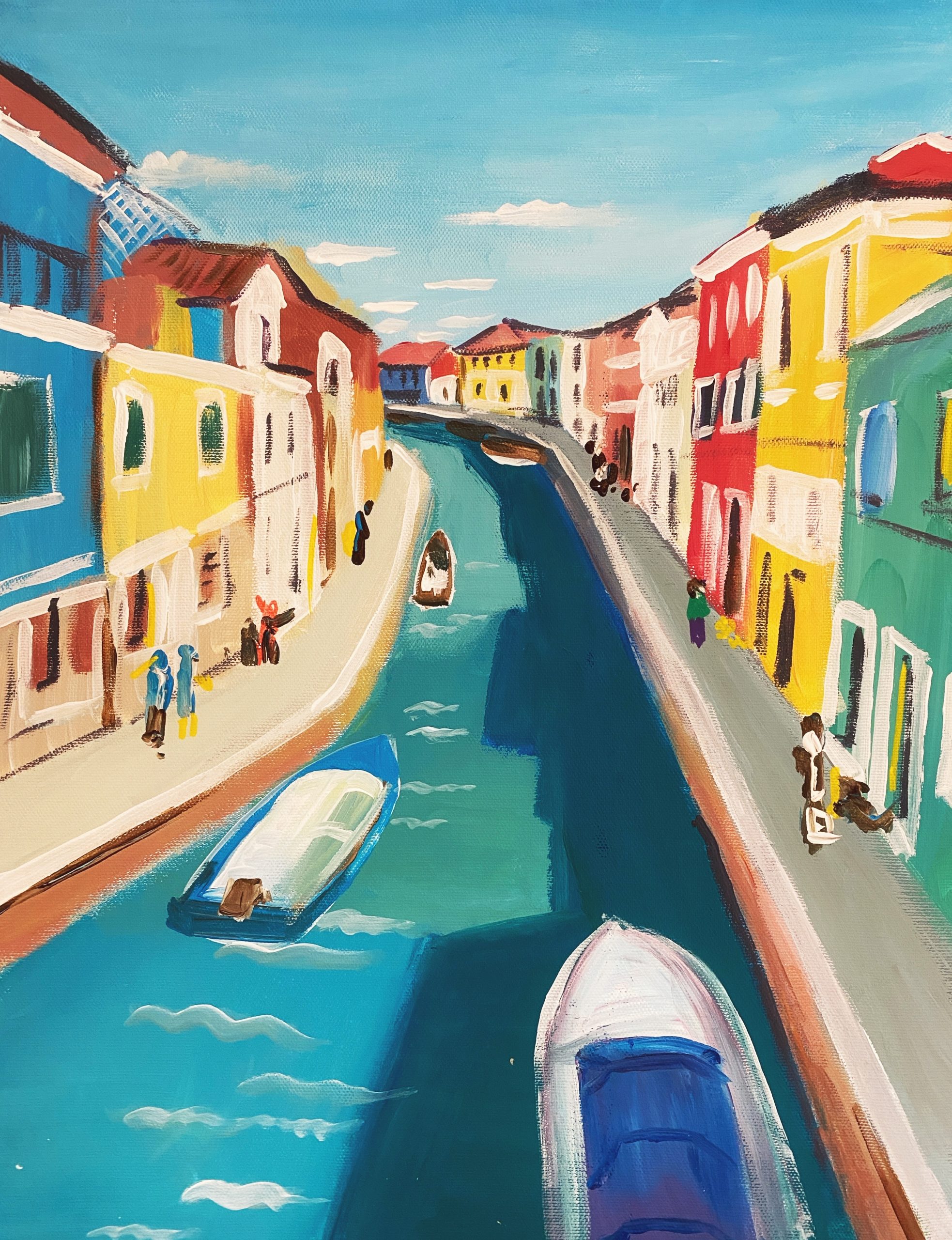ブラーノ島 ヴェネツィア Burano Island, Venice – Artbar Tokyo – Paint and Wine Art Studio: Let Your ...