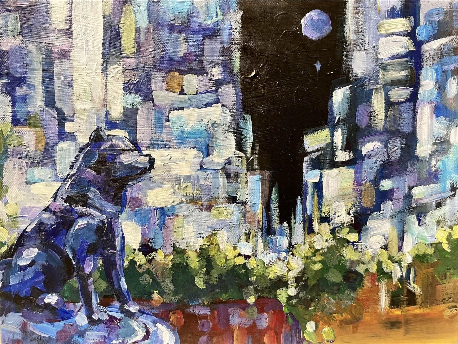 YOKOHAMA ハチ公 Hachiko – Artbar Tokyo – Paint and Wine Art Studio: Let ...