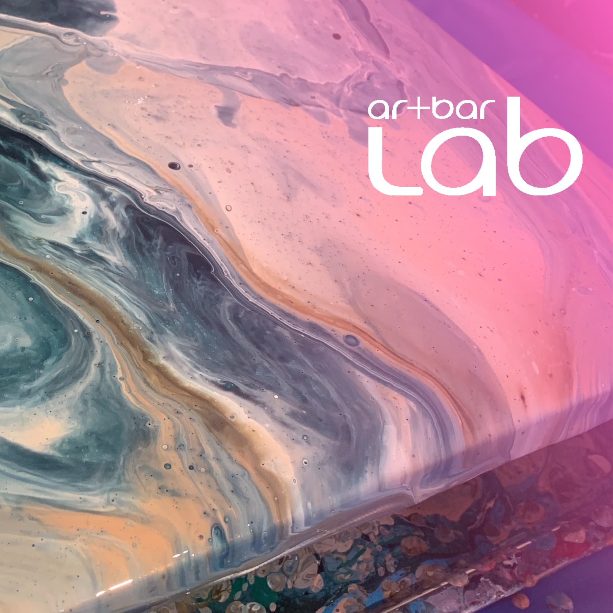 ARTBAR LAB UENO – 形を選ぶ たらし込みアート Favorite Shape Paint Pouring – Artbar ...