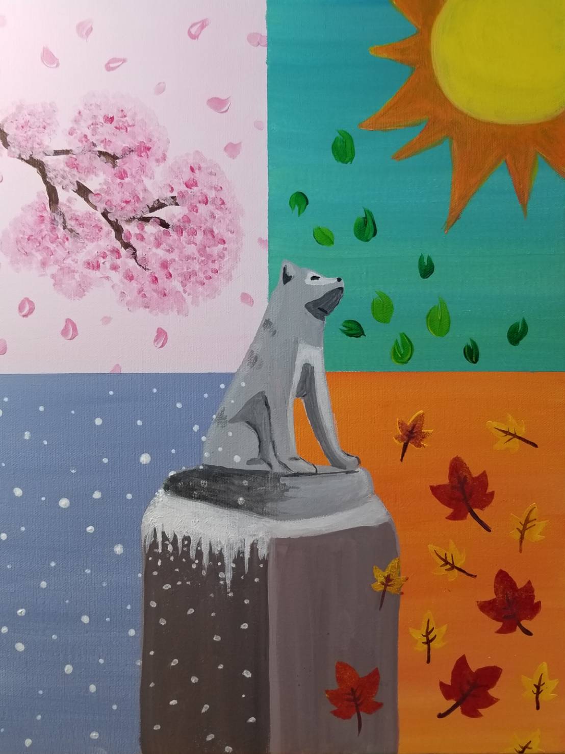 YOKOHAMA Kids Only-ハチ公と四季 Four Seasons of Hachiko – Artbar Tokyo ...