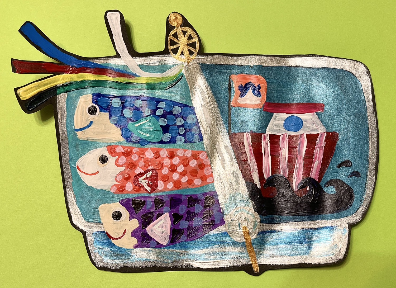 Kids Only-鯉のぼりと缶詰 Classic Design Sardine Can with Koi Nobori – Artbar ...